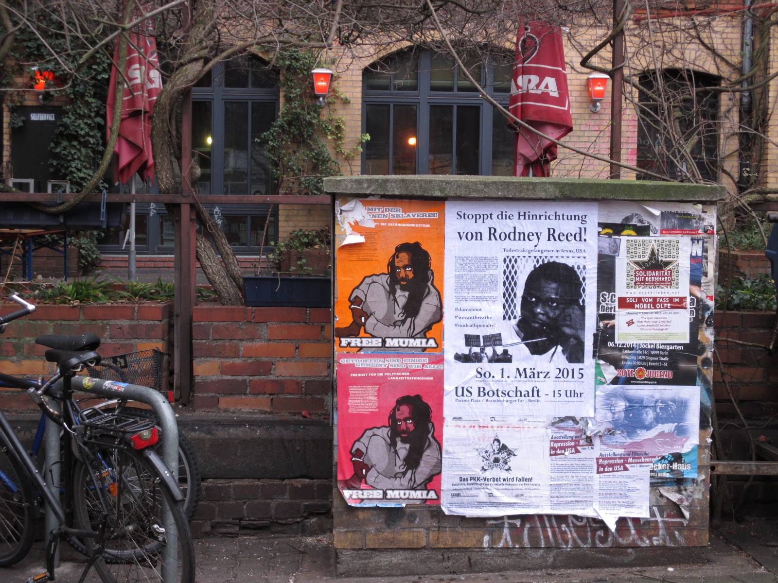 Posters in Berlin | Free Rodney Reed!
